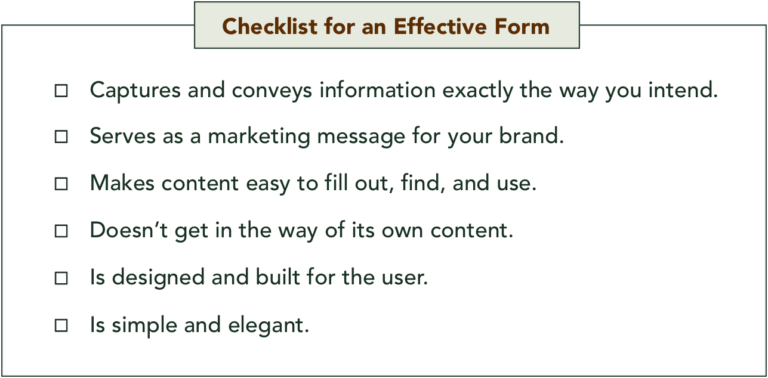 Forms Design – Strategic Business Writers